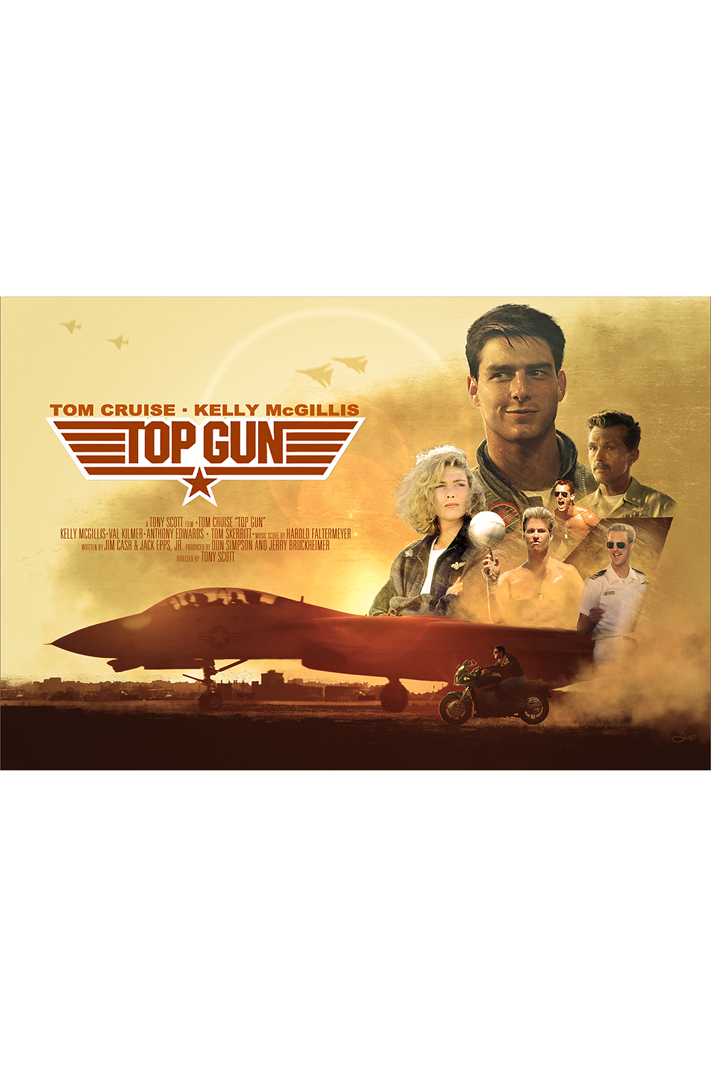 "Top Gun Class of 1986" by Dave O'Flanagan - Hero Complex Gallery