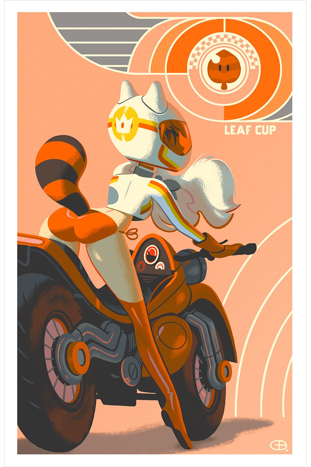 "Peach" by Glen Brogan - Hero Complex Gallery