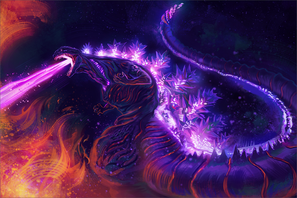 "Titanus Inferno" by QZKZ - Hero Complex Gallery