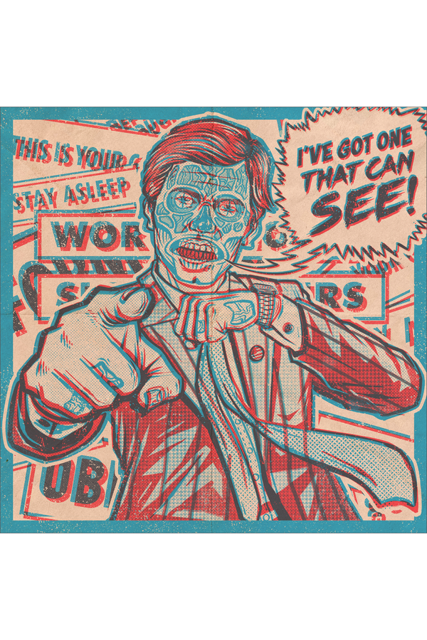 "They Live” by Scott Neilson - Hero Complex Gallery