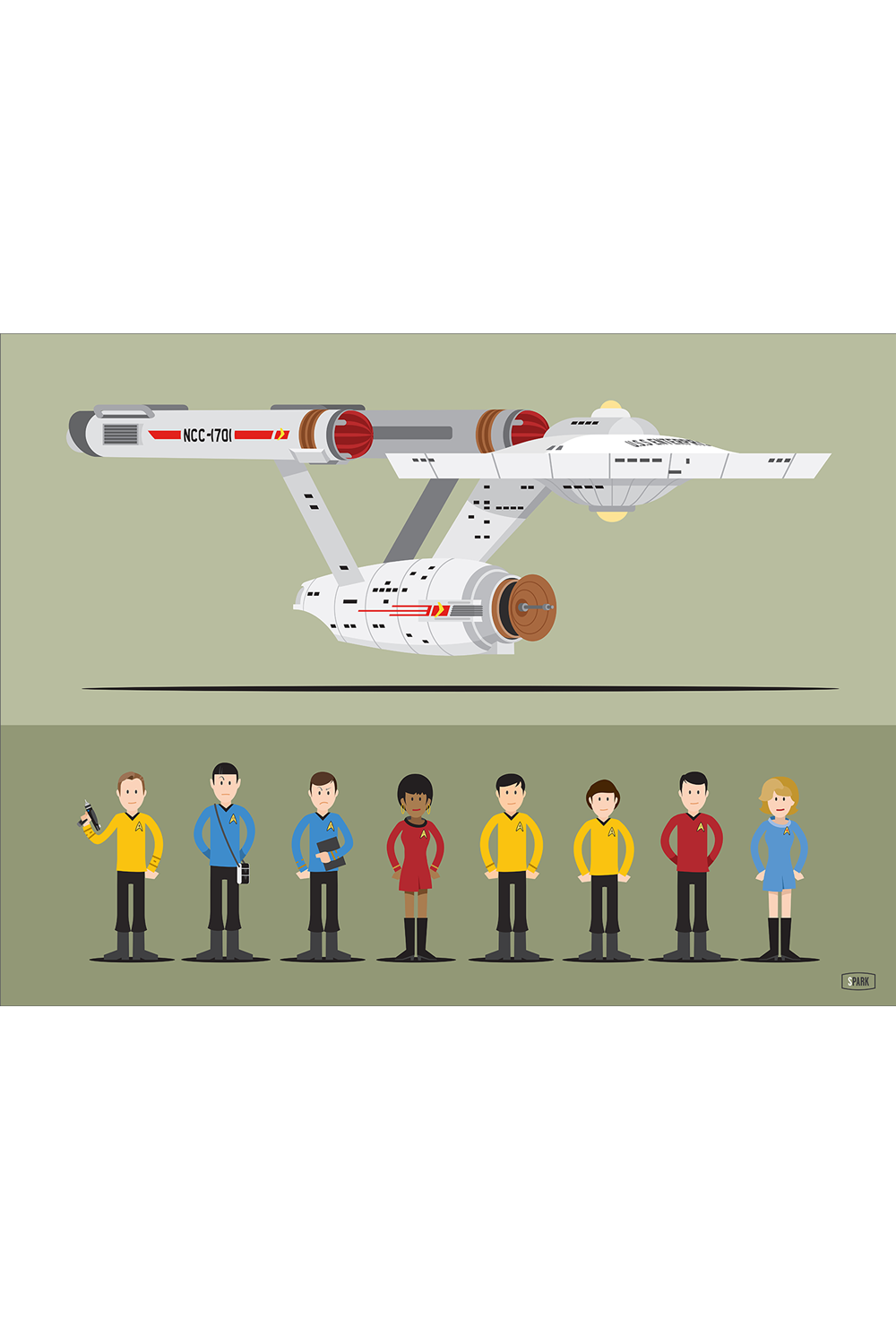 "The OG Crew" by Scott Park - Hero Complex Gallery