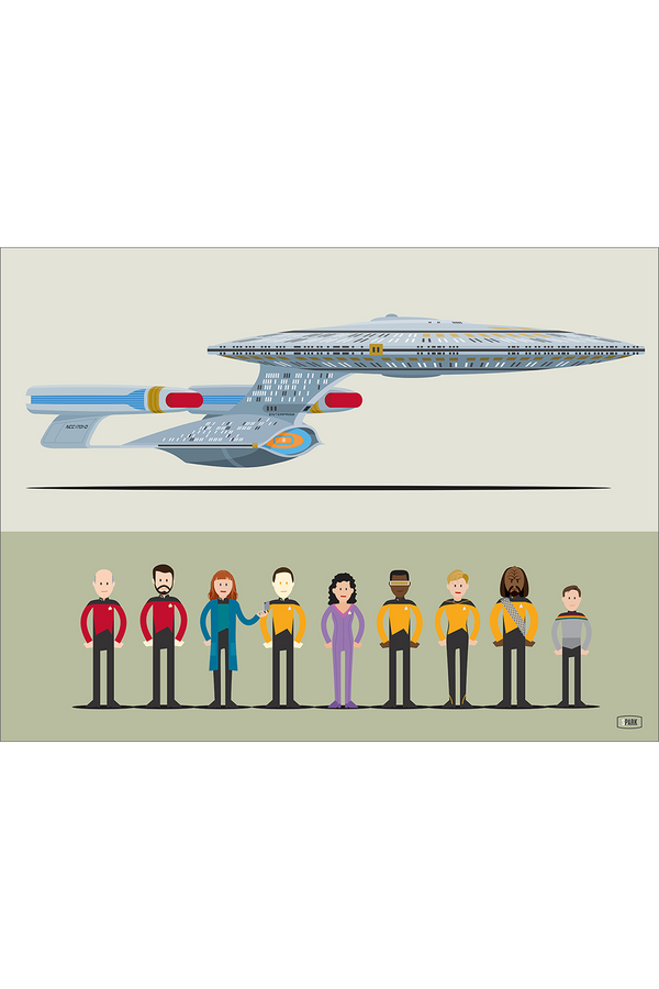 "The New Crew" by Scott Park - Hero Complex Gallery
