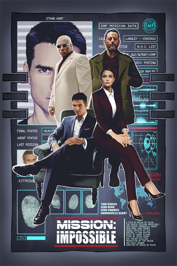 "Mission Impossible" by Yvan Quinet - Hero Complex Gallery