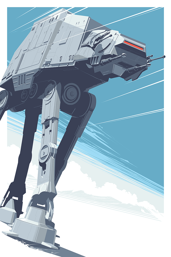 "AT-AT" AP by Craig Drake - Hero Complex Gallery