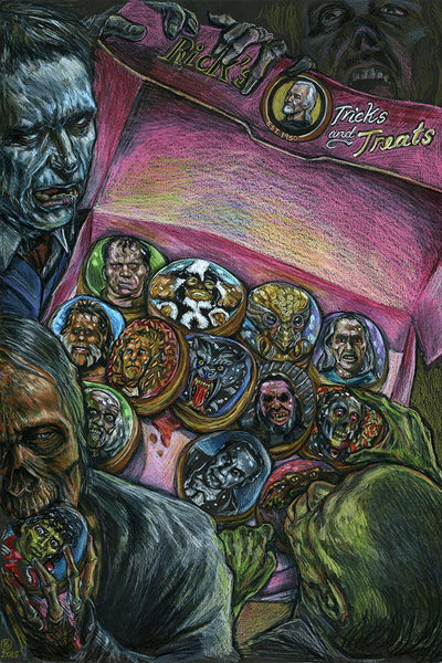 "Grizzly Ghouls from Every Tomb" by Matthew Rabalais - Hero Complex Gallery