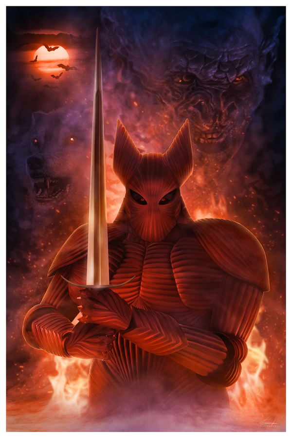 "The Powers of Darkness" by Casey Callender - Hero Complex Gallery