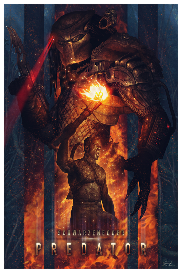 "Predator" by Casey Callender - Hero Complex Gallery