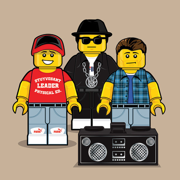 "LEGO Beastie Boys" by Dan Shearn - Hero Complex Gallery