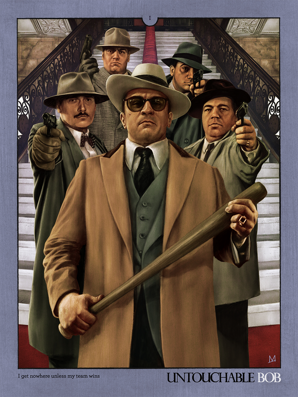 "Untouchable Bob" by Dave Merrell - Hero Complex Gallery