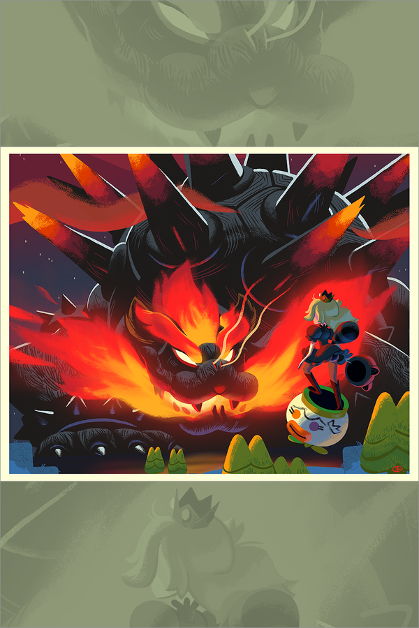 "Bowser" by Glen Brogan - Hero Complex Gallery