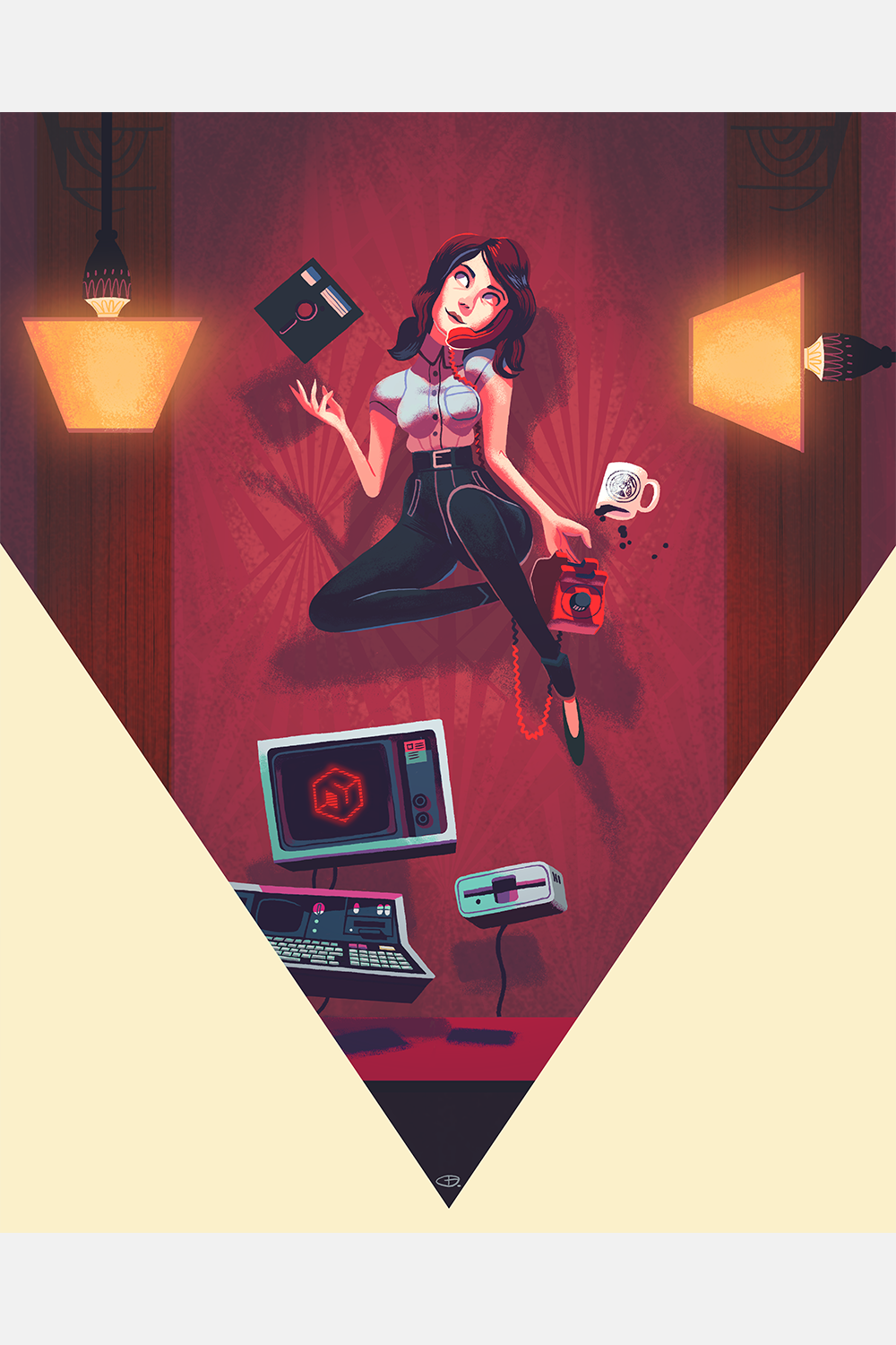 "Control" by Glen Brogan - Hero Complex Gallery