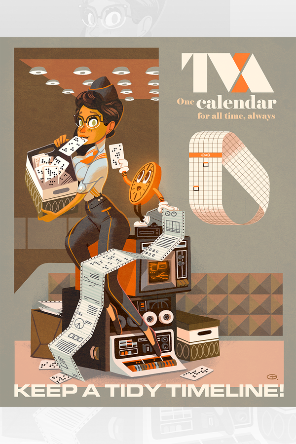 "TVA" by Glen Brogan - Hero Complex Gallery