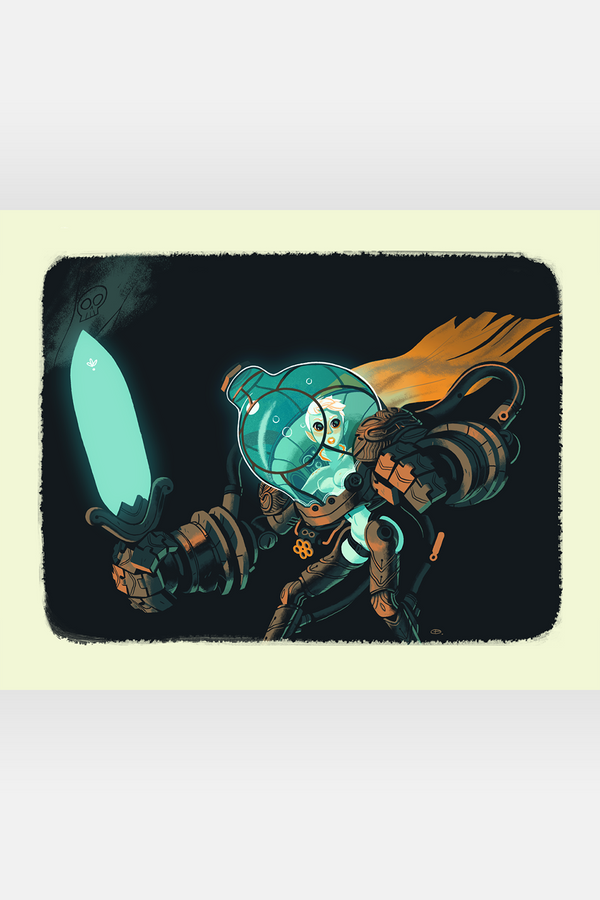 "Mech Nymph" by Glen Brogan - Hero Complex Gallery