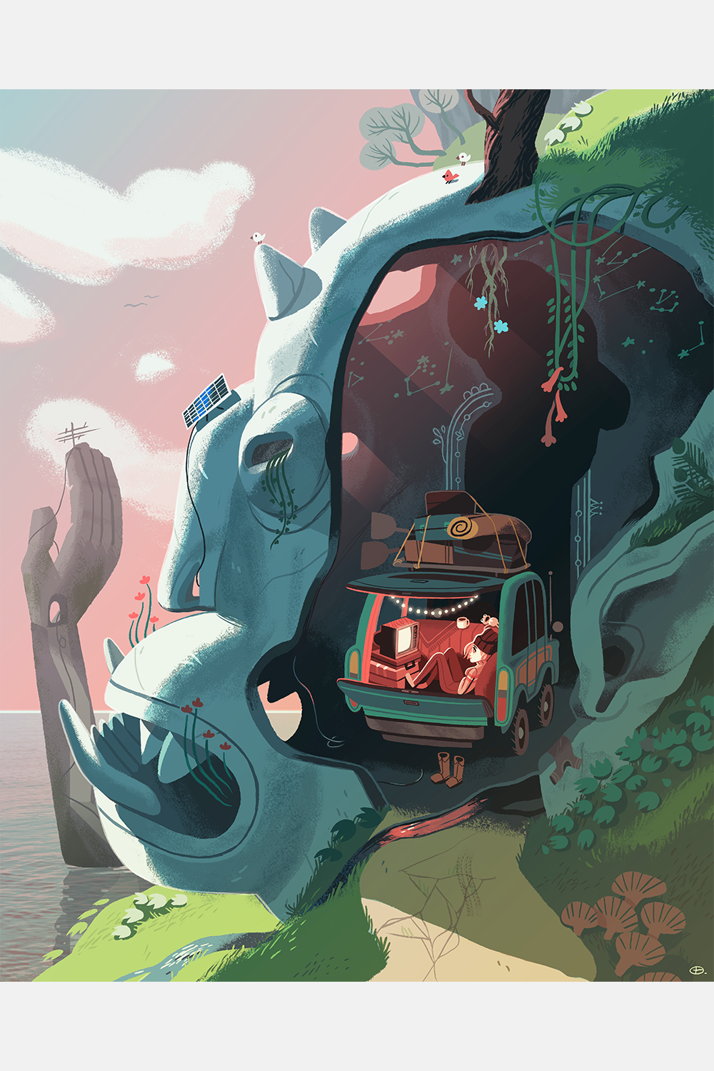 "Sanctuary" by Glen Brogan - Hero Complex Gallery