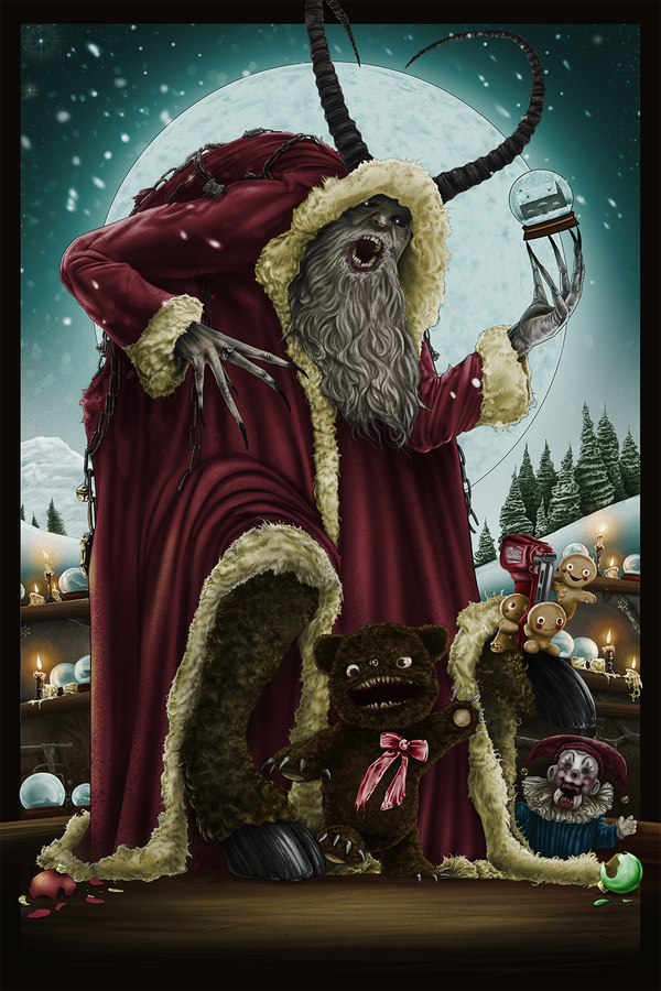 "Krampus" by Maxwell Joseph Hargreaves - Hero Complex Gallery