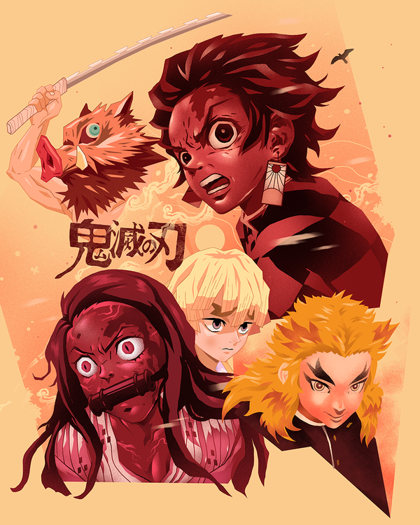 "Demons and Slayers, Oh My!!" by Michael Rogers - Hero Complex Gallery