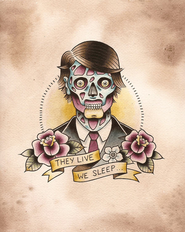 "They Live We Sleep" by Michelle Coffee - Hero Complex Gallery