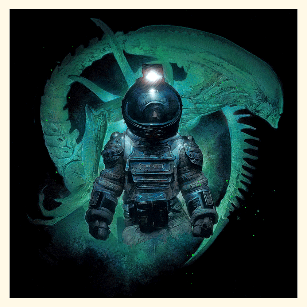 First Contact: "ALIEN 1979" Variant by Nick Runge - Hero Complex Gallery