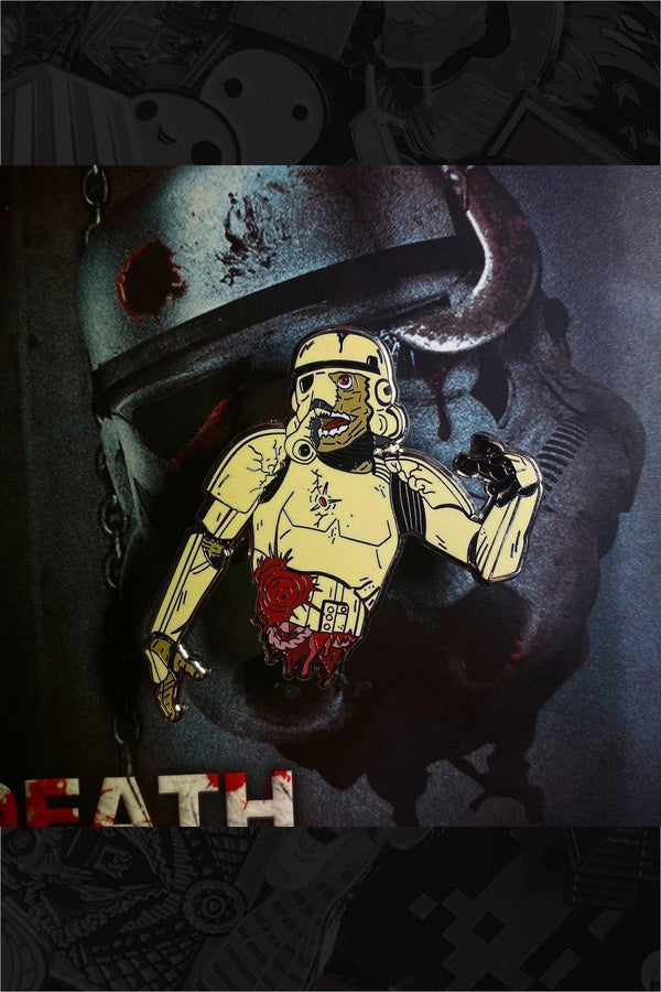 578. "Undead Trooper" Pin by Punch It Chewie Press - Hero Complex Gallery