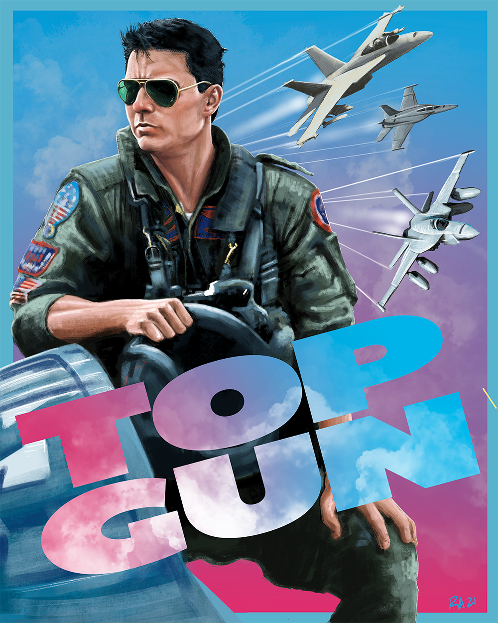 "Maverick" by RapscallionArt - Hero Complex Gallery