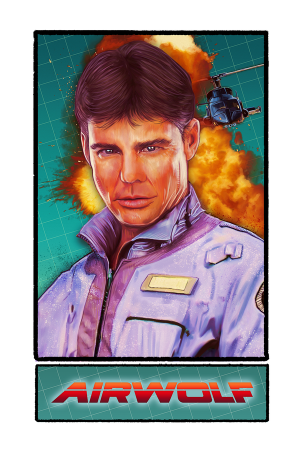 "Stringfellow Hawke" by Rich Davies - Hero Complex Gallery