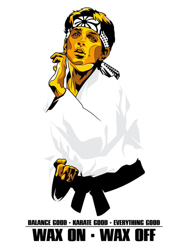 "Daniel-San" by Salvador Anguiano - Hero Complex Gallery