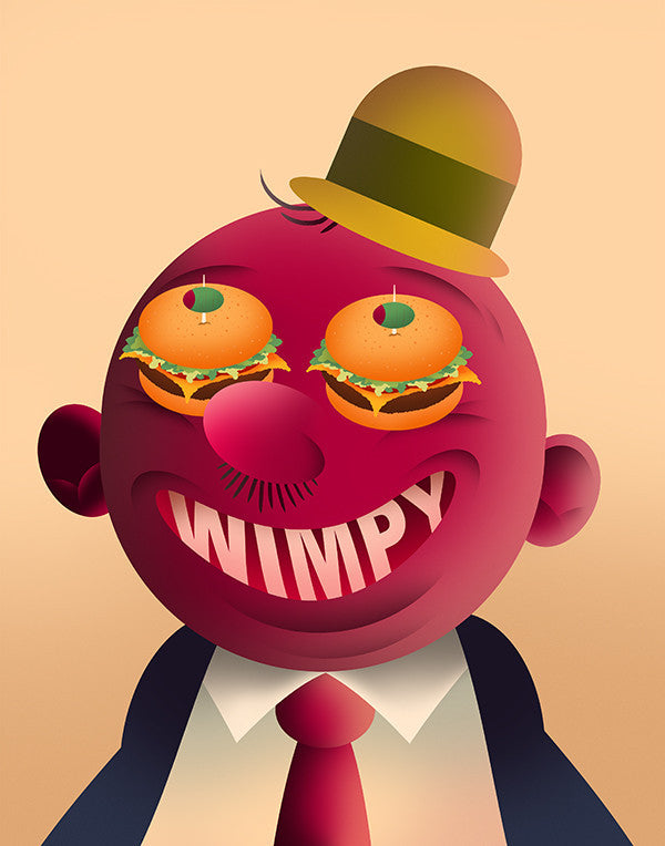 "Wimpy" by Scott Balmer - Hero Complex Gallery