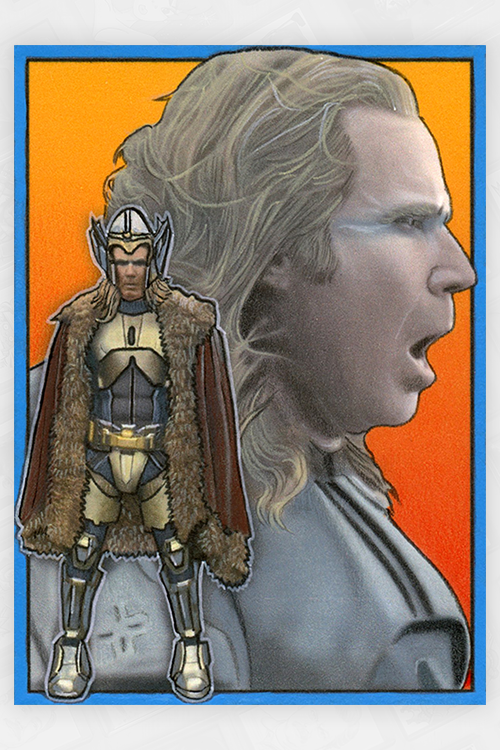 "Volcano Man" by Casey Callender - Hero Complex Gallery