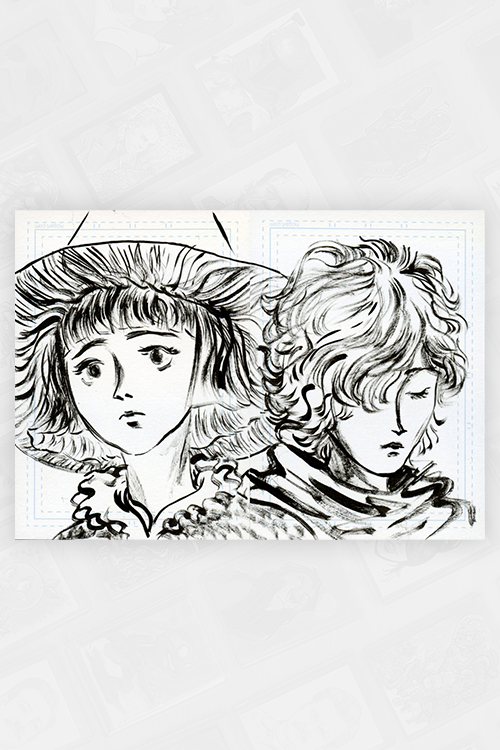 "Farnese and Serpico" Diptych by Isip Xin - Hero Complex Gallery