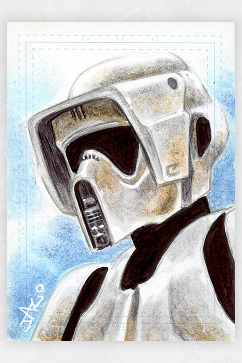 "Scout Trooper" by Jose Jaro - Hero Complex Gallery
