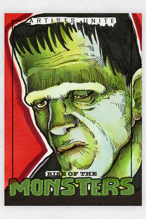 "The Creature" by Michael Mastermaker - Hero Complex Gallery