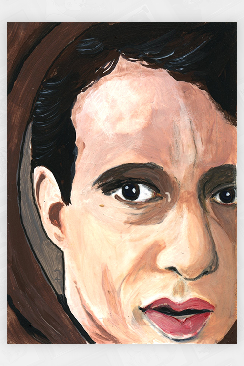 "Spying" by Jane Rushton - Hero Complex Gallery