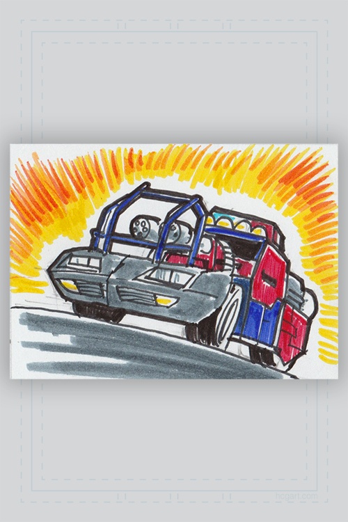 "Thundermachine" by Scott Park - Hero Complex Gallery