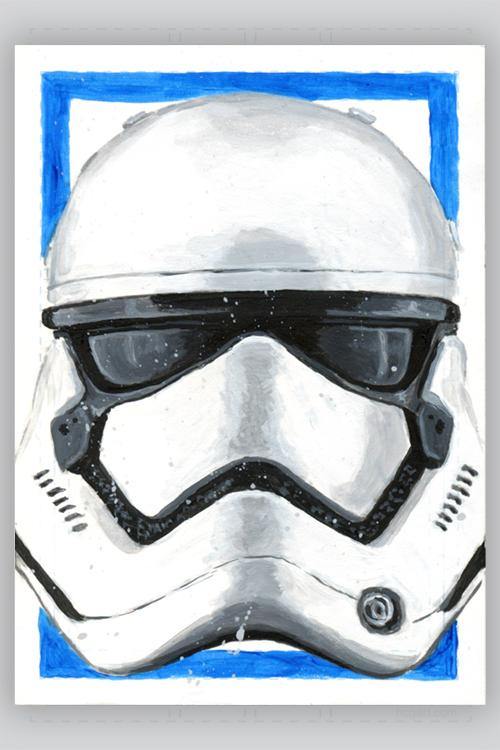 "First Order Trooper" by Tony Hodgkinson - Hero Complex Gallery