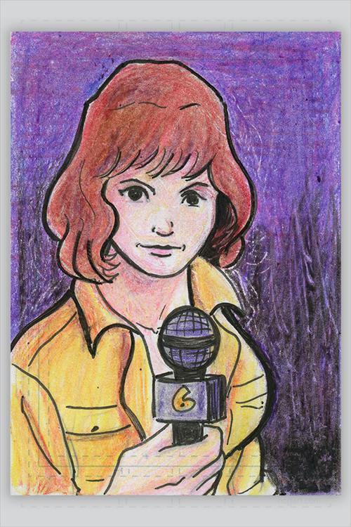 "Heroes in the Half-Shell: April" by Tom Valente - Hero Complex Gallery