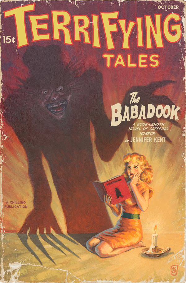 "A Terrifying Tale" by Stephen Andrade - Hero Complex Gallery