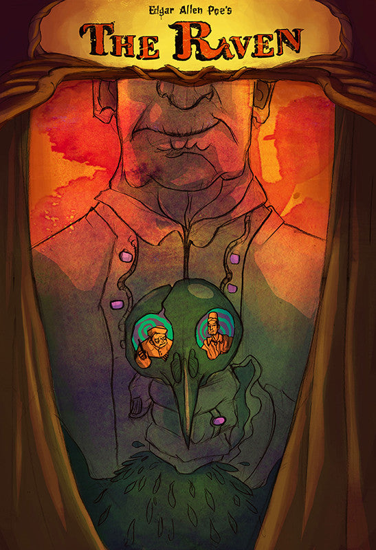 "The Raven" by Taylor Blue $35.00 - Hero Complex Gallery