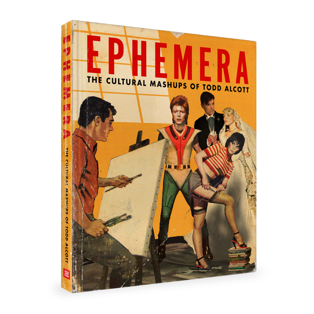 "EPHEMERA: The Cultural Mashups of Todd Alcott" Book - Hero Complex Gallery