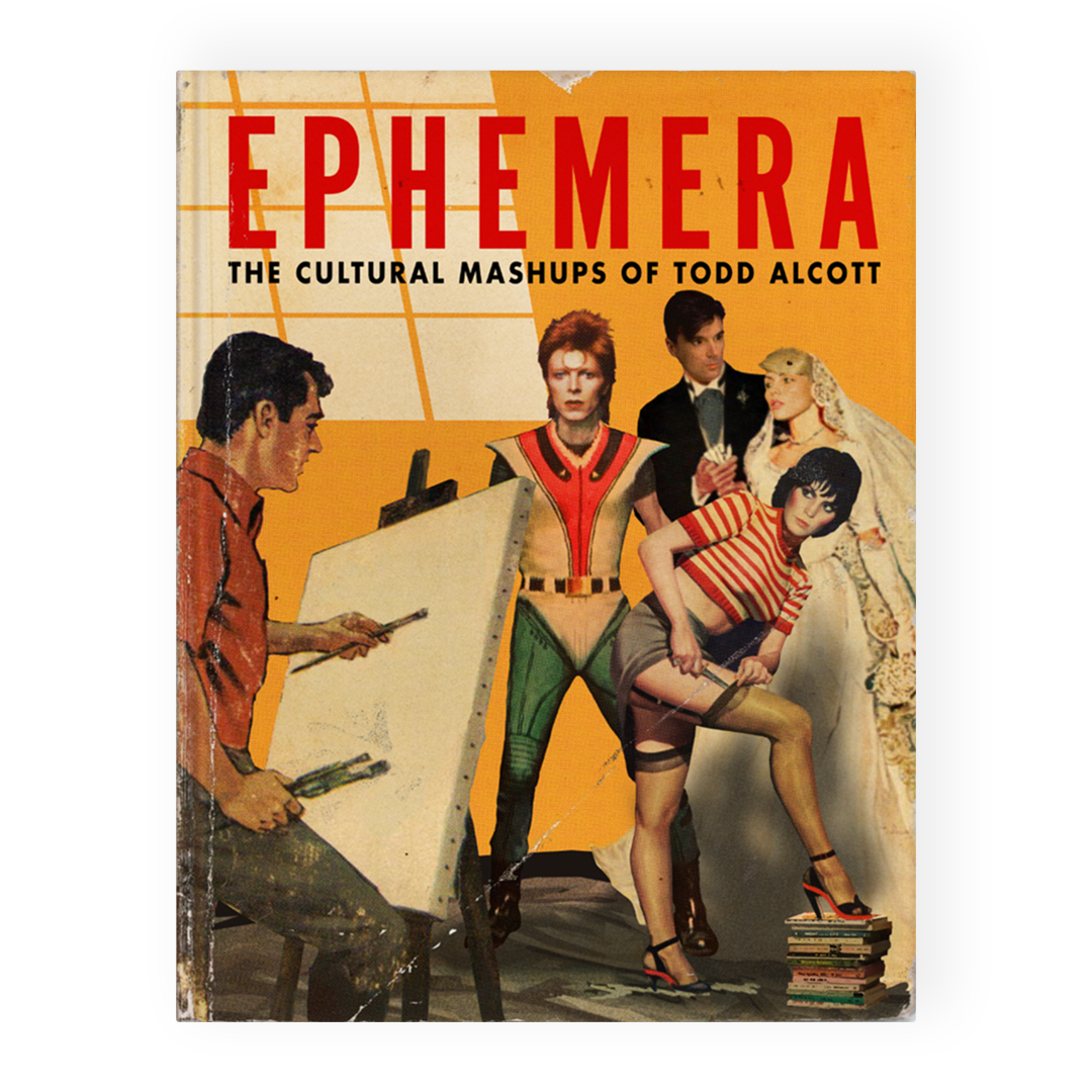 "EPHEMERA: The Cultural Mashups of Todd Alcott" Book - Hero Complex Gallery