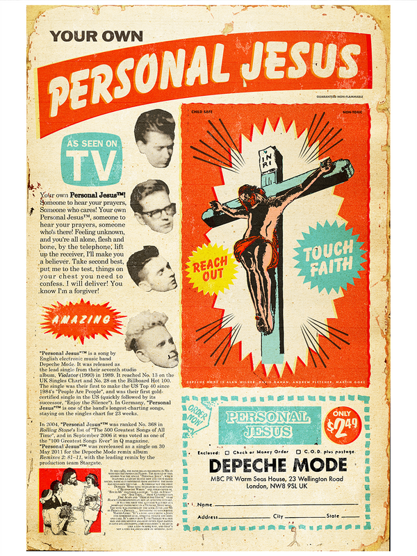"Personal Jesus" by Todd Alcott - Hero Complex Gallery