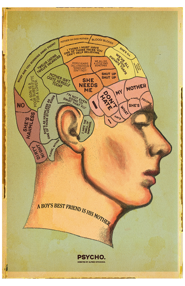 "Psycho" by Todd Alcott - Hero Complex Gallery
