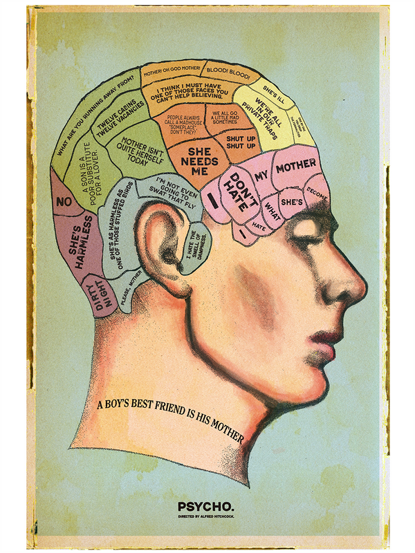 "Psycho" by Todd Alcott - Hero Complex Gallery