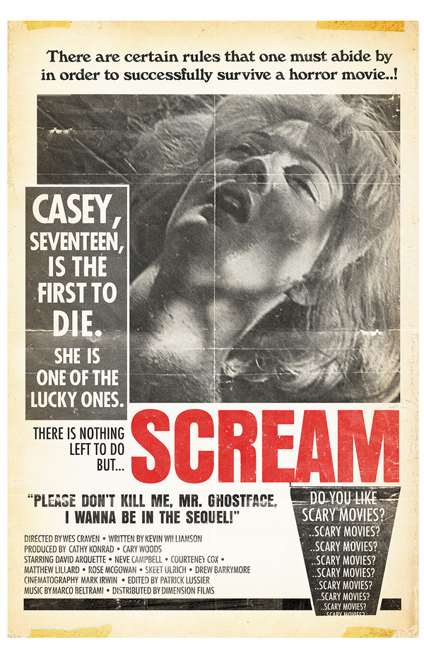 "Scream" by Todd Alcott - Hero Complex Gallery