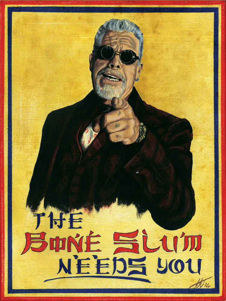 "Pacific Ron" by Tony Hodgkinson - Hero Complex Gallery