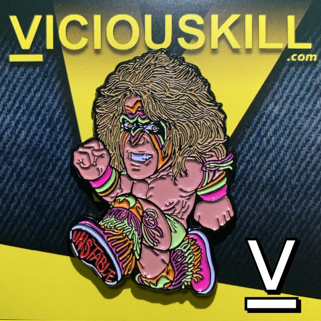 767. "Ultimate Warrior" Pin by VICIOUSKILL - Hero Complex Gallery