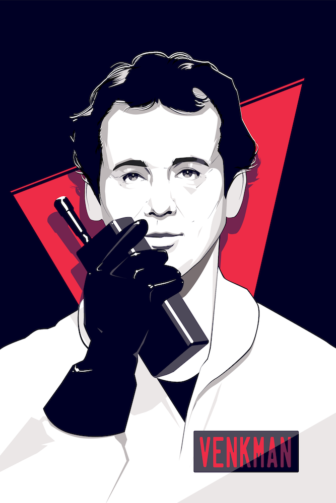 "Venkman" by Craig Drake - Hero Complex Gallery