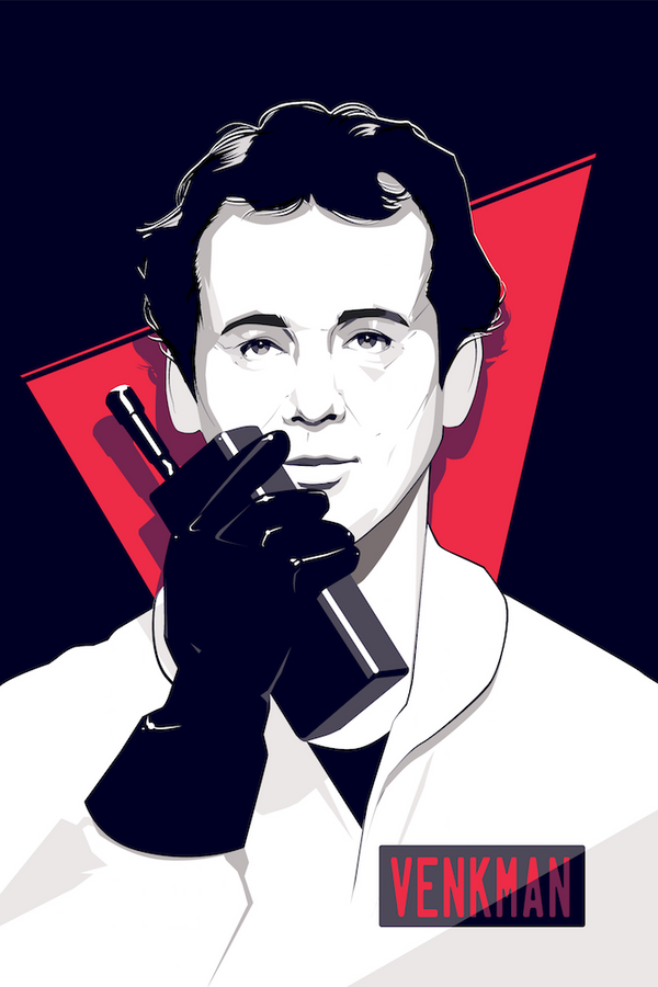 "Venkman" by Craig Drake - Hero Complex Gallery