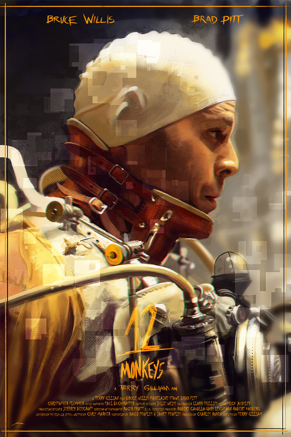 "12 Monkeys" by Yvan Quinet - Hero Complex Gallery