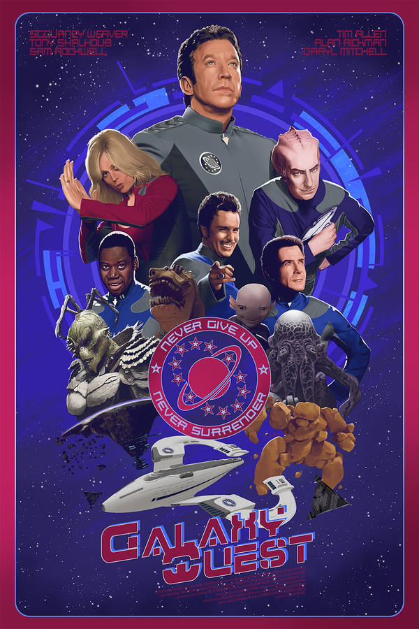 "Galaxy Quest" by Yvan Quinet - Hero Complex Gallery